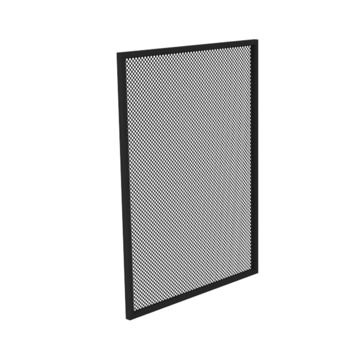 Rapid 1200 x 900mm Black Perforated Pool Gate - Bunnings Australia