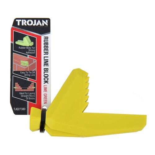 Trojan Rubber Line Block Lime Green - Bunnings Australia