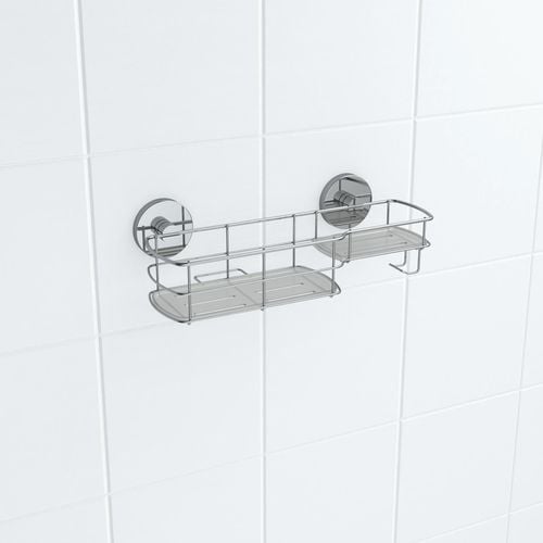 Fusion-Loc 16kg Stainless Steel Estate Combo Shower Caddy - Bunnings ...