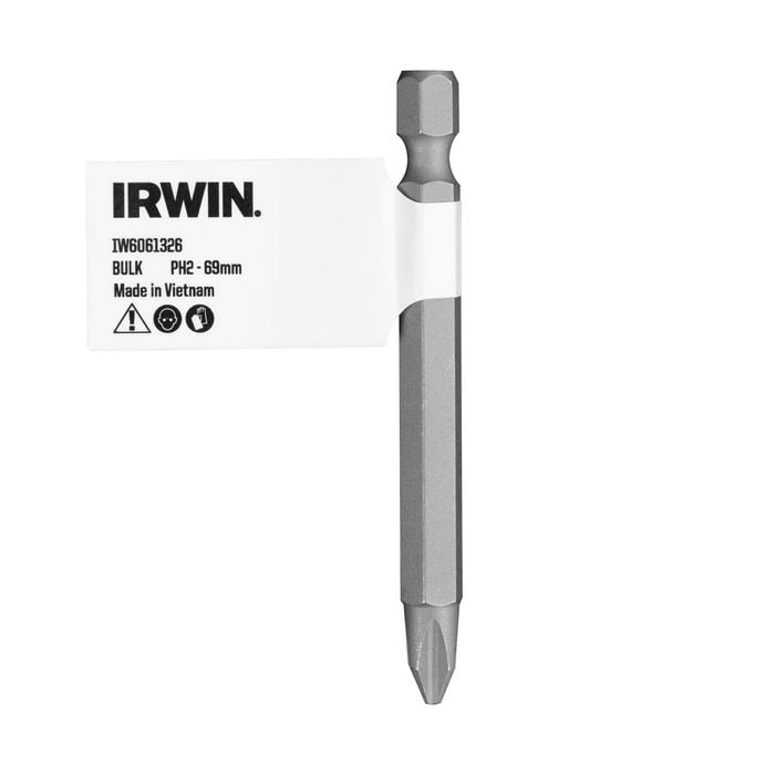IRWIN 69mm PH2 Fastening Bit - Bunnings Australia