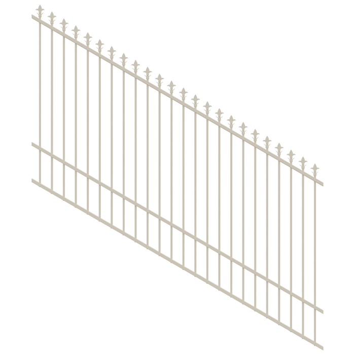 ProtectorAl 1201-2400W x 1500H Surfmist Spear Top Pool Fence Panel ...