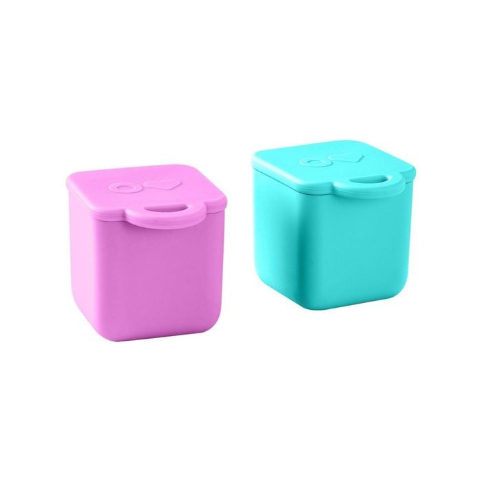 Omie Omiedip Silicone Dip Containers Set 2 - Pink and Teal - Bunnings ...