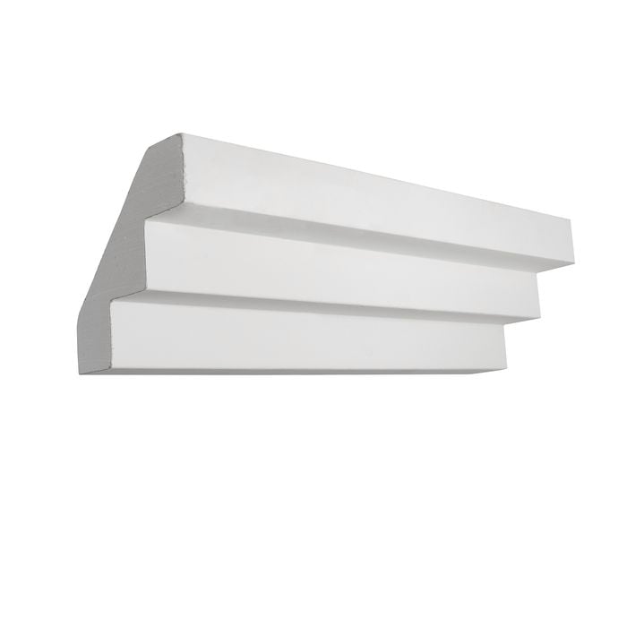 Gyprock CSR 75mm x 4800mm Trio Plaster Cornice - Bunnings Australia