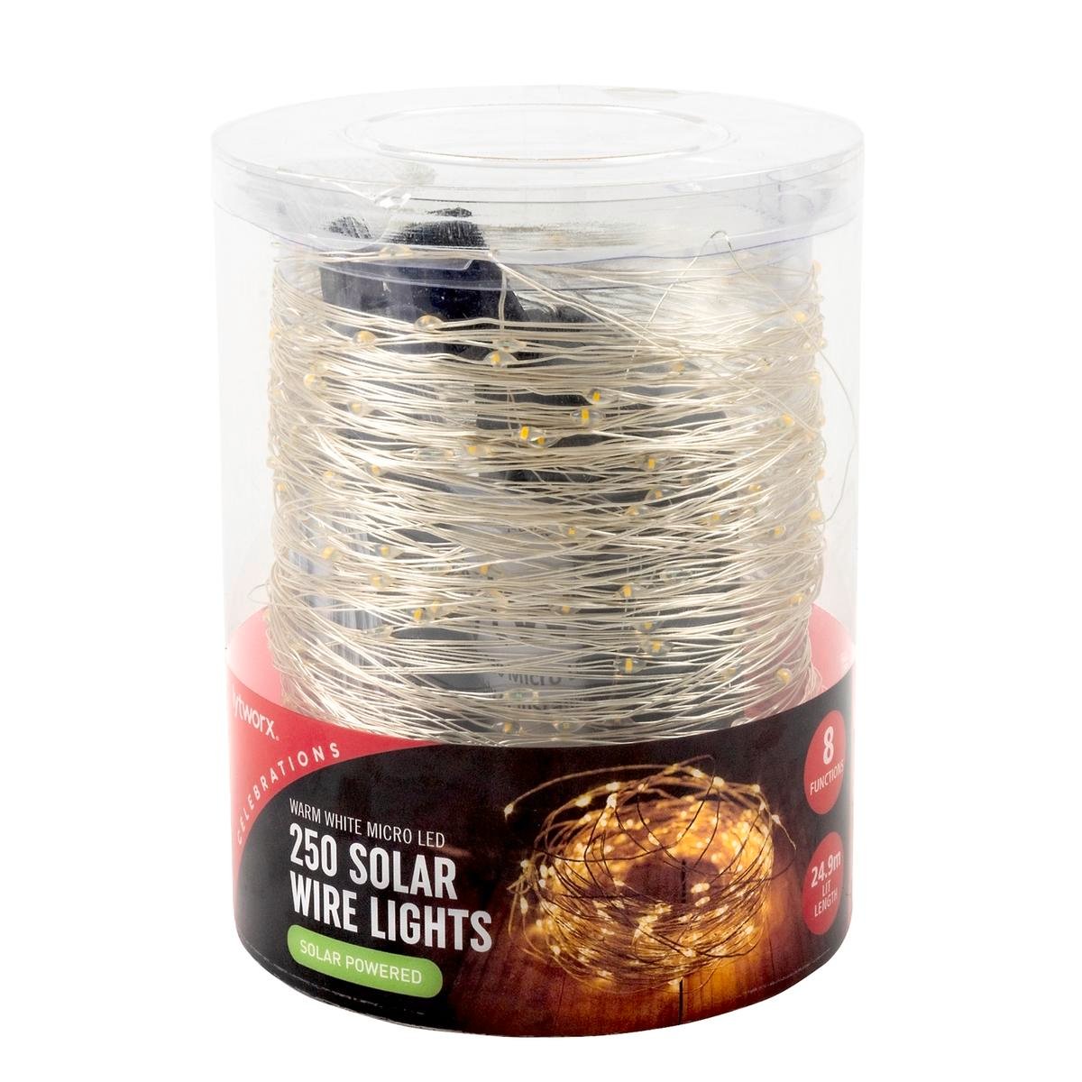 Lytworx Warm White Solar Micro LED Wire Lights - 250 Pack - Bunnings ...