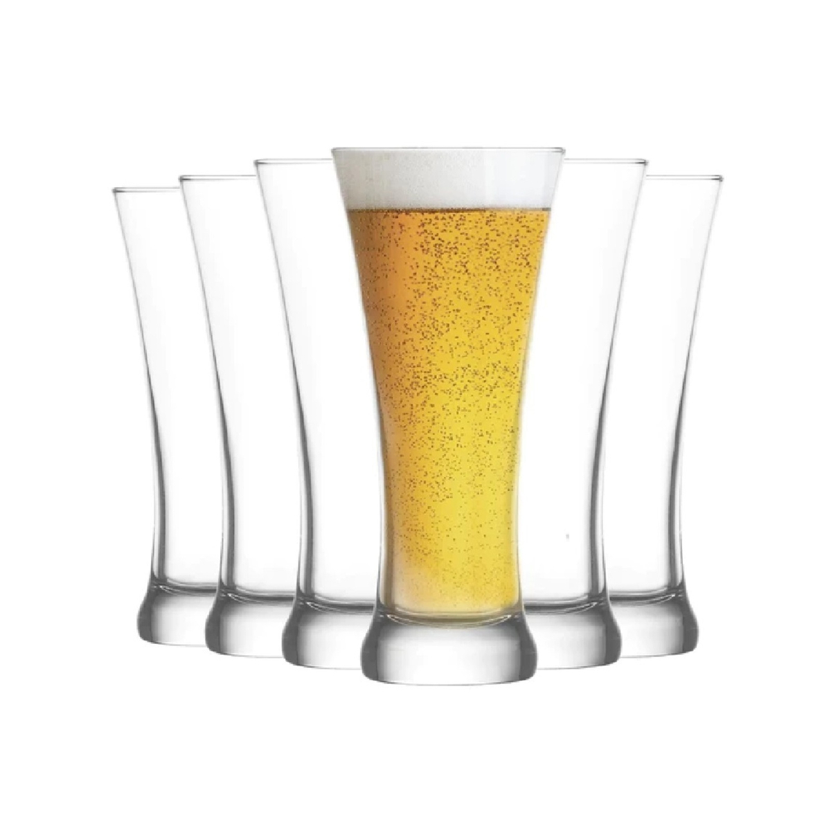 Classica Art Craft Bira Beer Glass 380ml Set 6 - Bunnings Australia