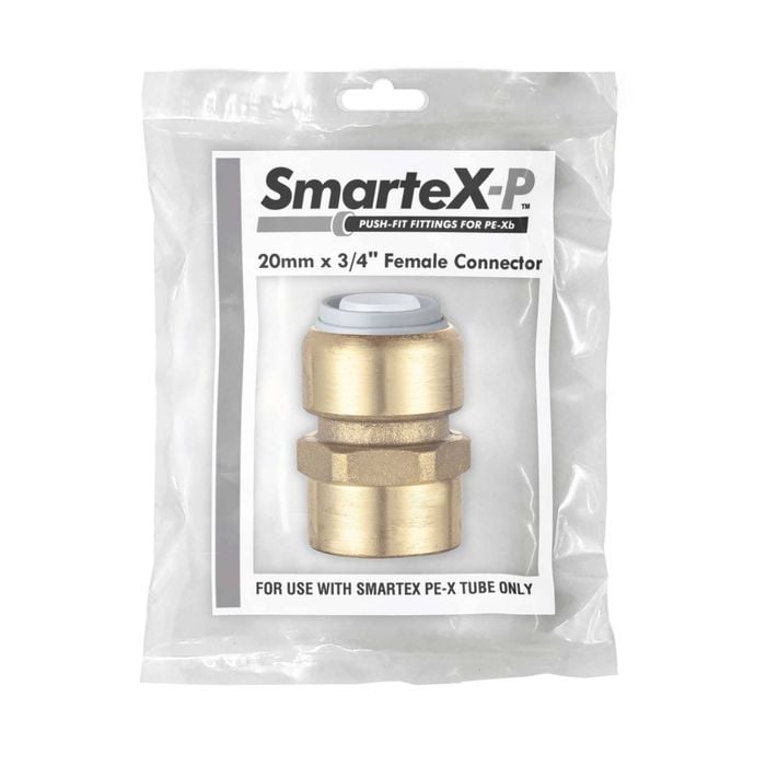 SmarteX-PEX 20 x 20mm Female Connector - Bunnings Australia