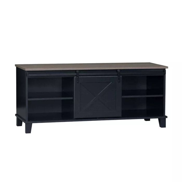 Ives Lowline Small Entertainment Unit TV Stand 120cm Antique Black ...