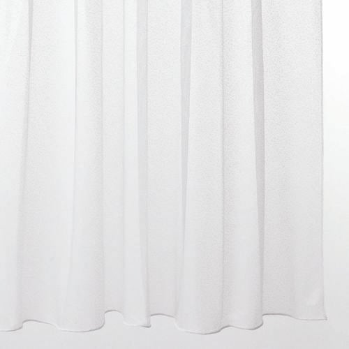 Smart Home Products White Airlie Rod Pocket Net Sheer Curtain - 150 x ...