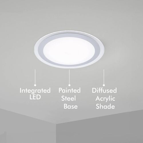 Verve Design 18W 33cm Emerson LED Round Ceiling Light - Bunnings Australia