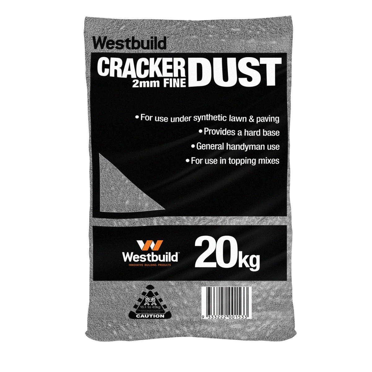 Westbuild 20kg 2mm Fine Blue Metal Cracker Dust Pack - Bunnings Australia