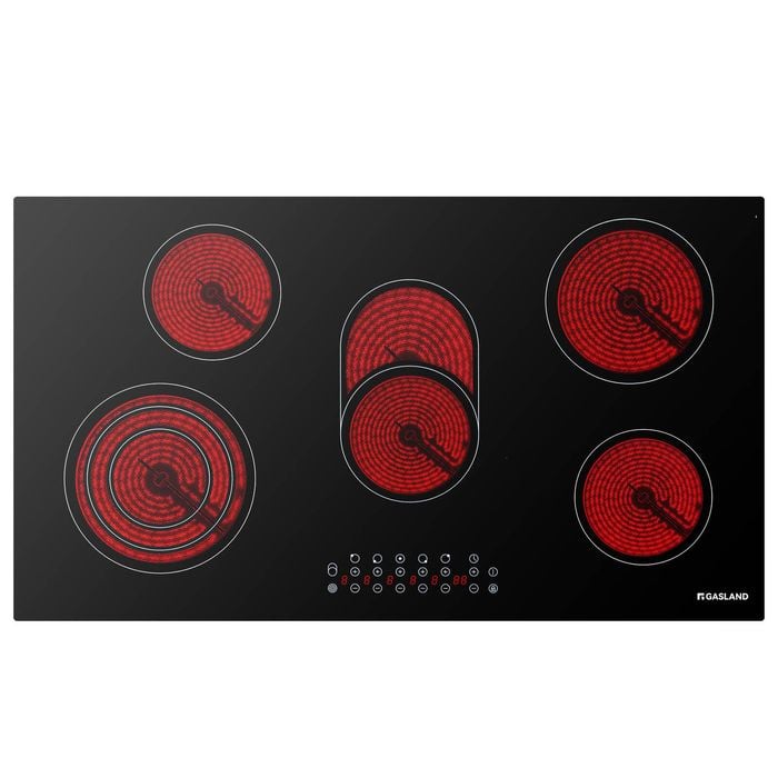 Gasland Chef 90cm Ceramic Cooktop with 2 Cooking Zones - Bunnings Australia