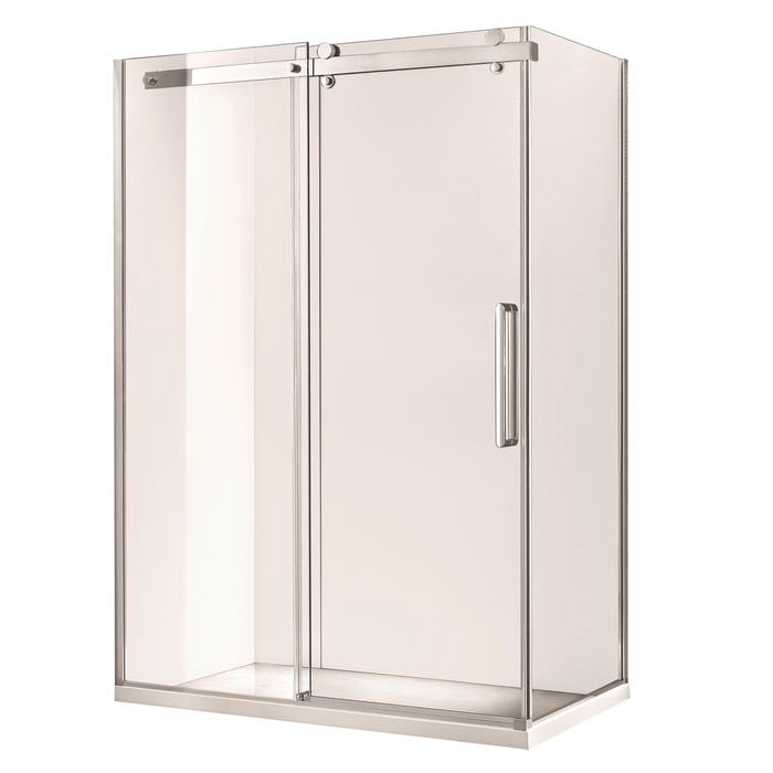 Rick McLean's Designer Bathware 1170 x 870 x 2000mm Euro Frameless Sliding Screen Shower ...