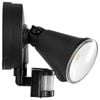 Brilliant Black Lamy DIY Twin Security Light With Sensor - Bunnings ...