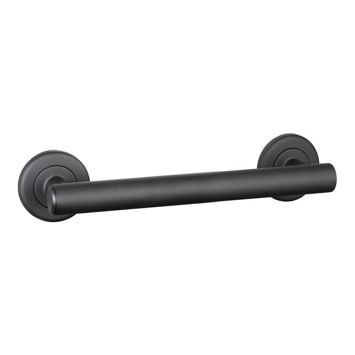 evekare 450mm Matte Black Linear Grab Rail - Bunnings Australia