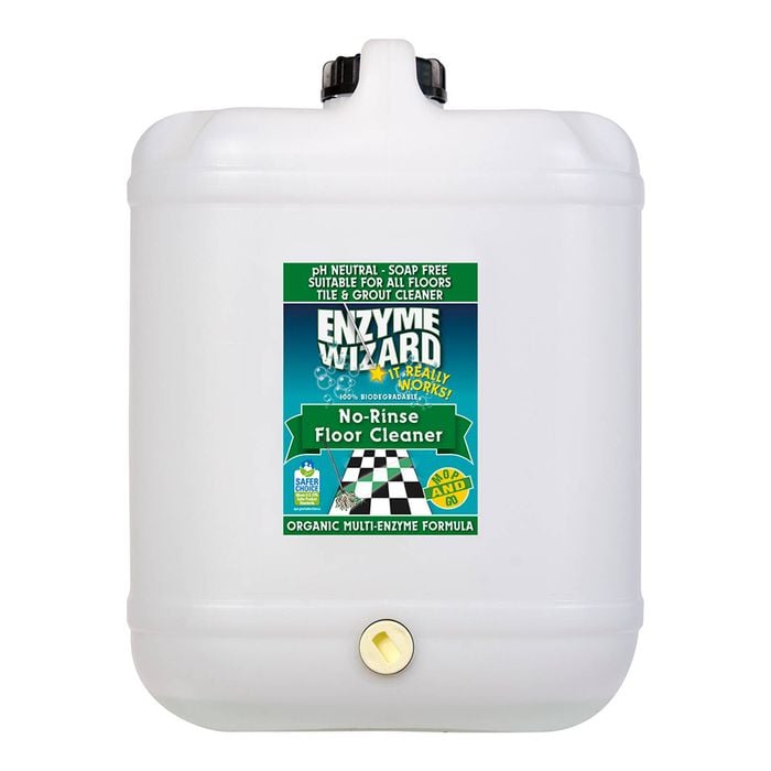 Enzyme Wizard No-Rinse All Floor Tile & Grout Cleaner 20L - Bunnings ...