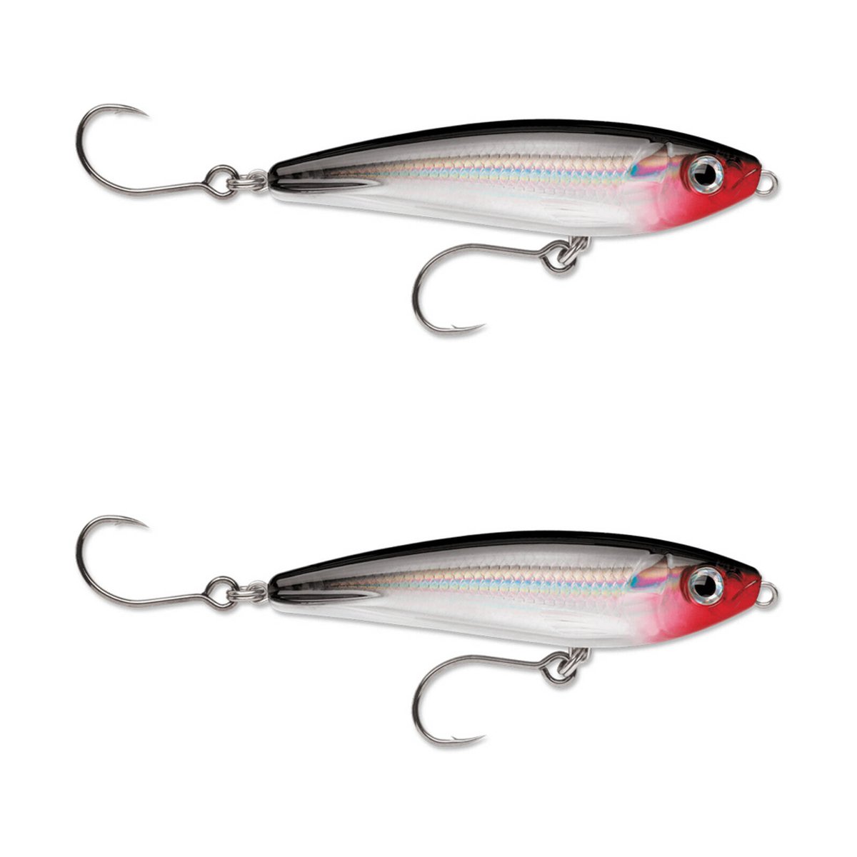 2x Rapala 9cm Saltwater X Rap SubWalk Walk the Dog Bait Fish Lures ...