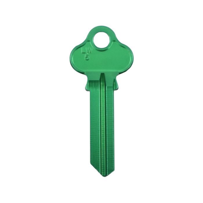 EHI LW5 Green Blank Key - Bunnings Australia