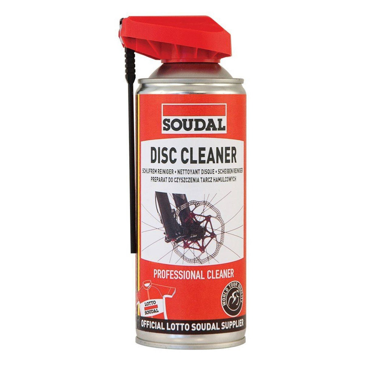 Soudal Bike/Bicycle Disc Brake Cleaner/Degreaser Spray Can 400ml ...