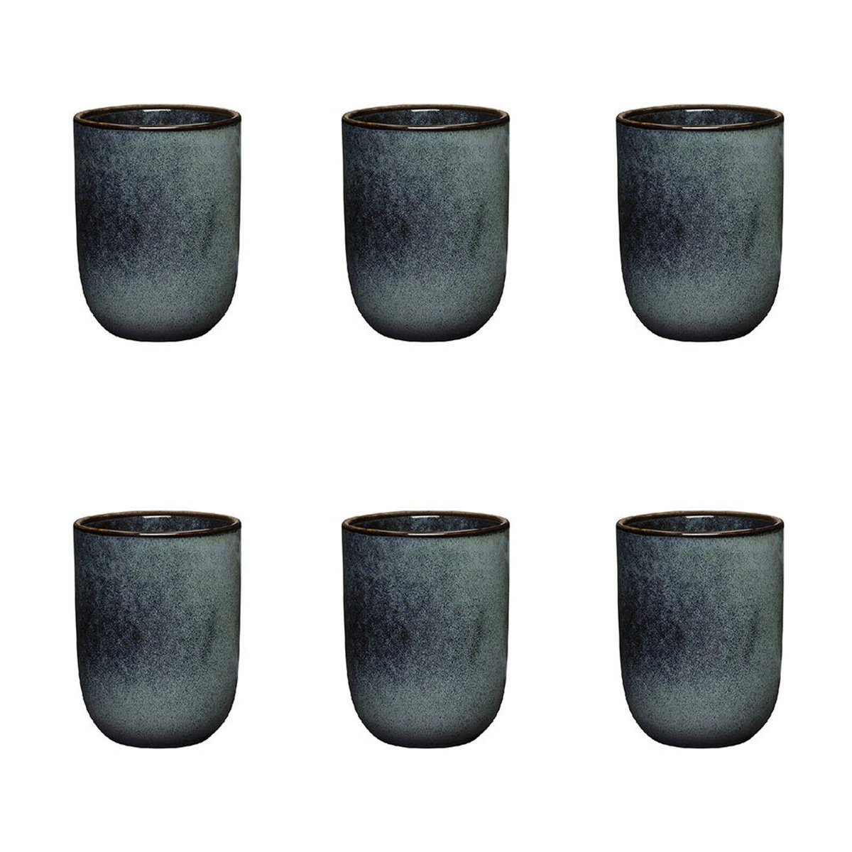 6PK Ecology Element Stoneware Cuddle Mug 250ml - Raven - Bunnings Australia