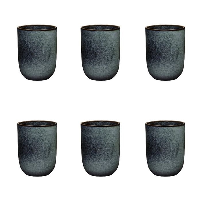 6PK Ecology Element Stoneware Cuddle Mug 250ml - Raven - Bunnings Australia