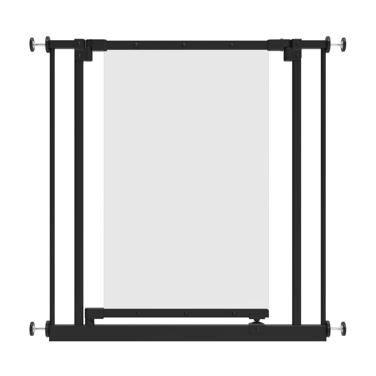 Perma Child Safety Black Clear Easy Fit Baby Gate - Bunnings Australia