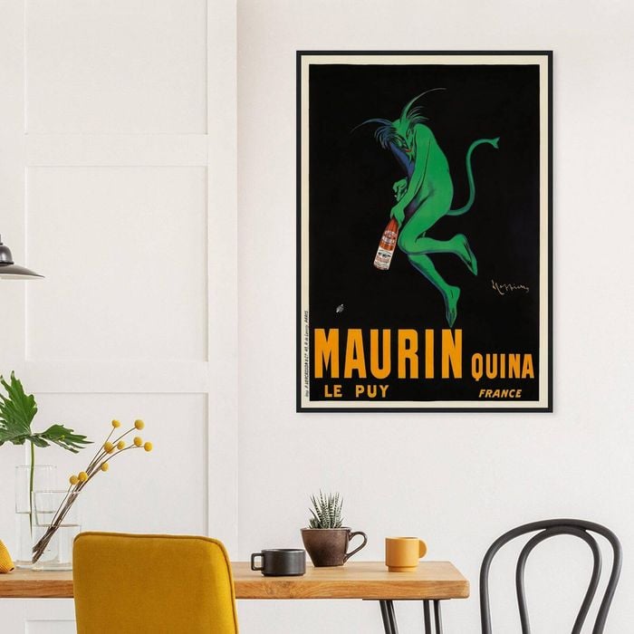 Galrie Maurin Quina Le Puy Vintage Advertising Poster by Leonetto ...