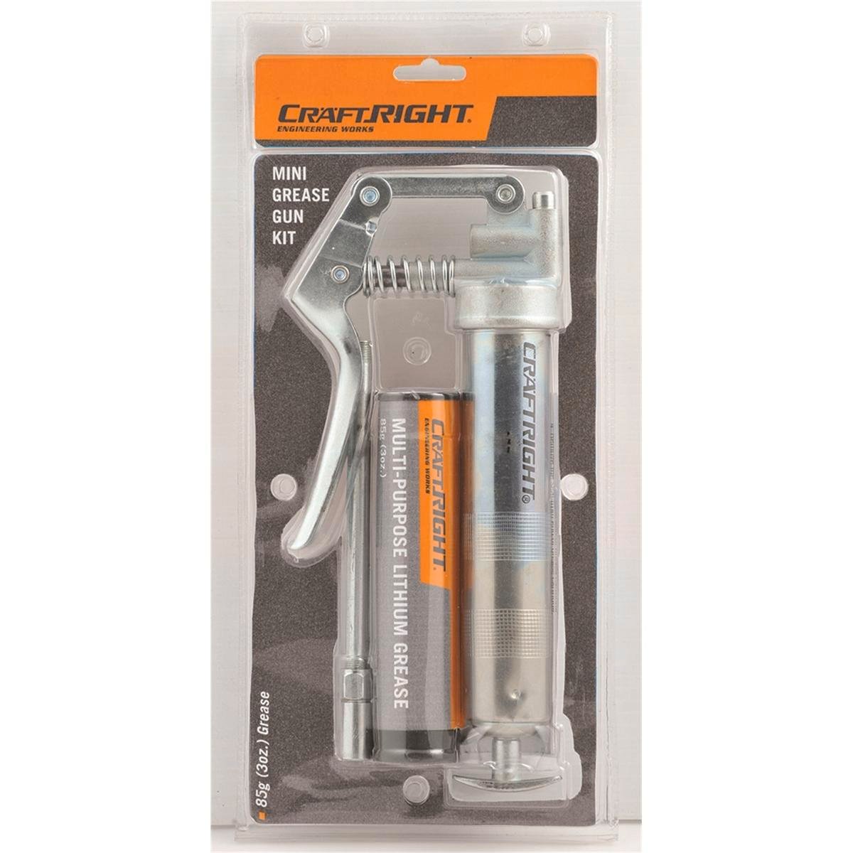 Craftright Mini Grease Gun Kit Chrome Finish - Bunnings New Zealand