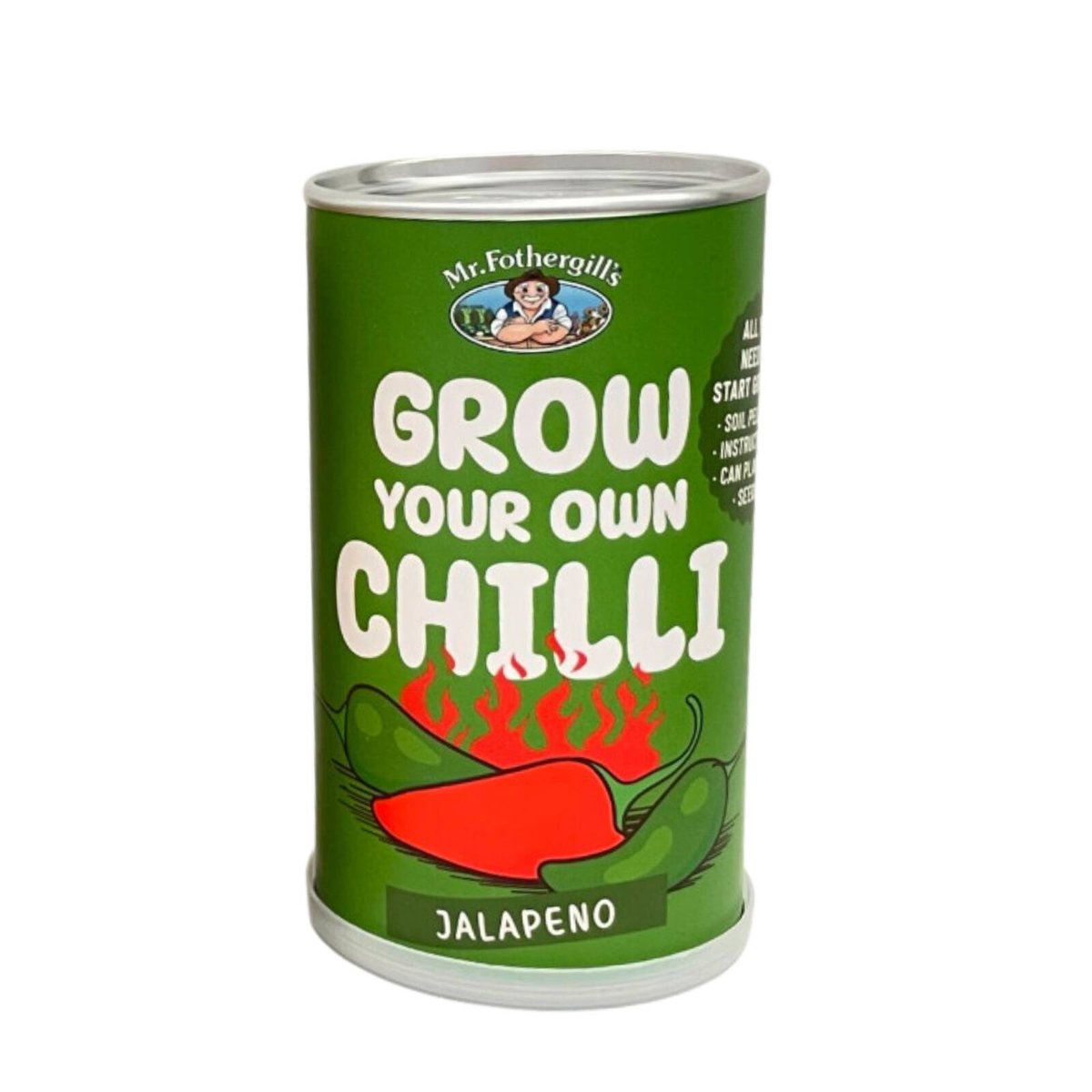Mr Fothergill's Jalapeno Chilli Can Grow Kit - Jalapeno - Bunnings New ...