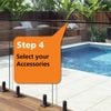 ProtectorAl 1200 x 1700 - 1200 x 12mm Glass Pool Slope Panel - Bunnings ...