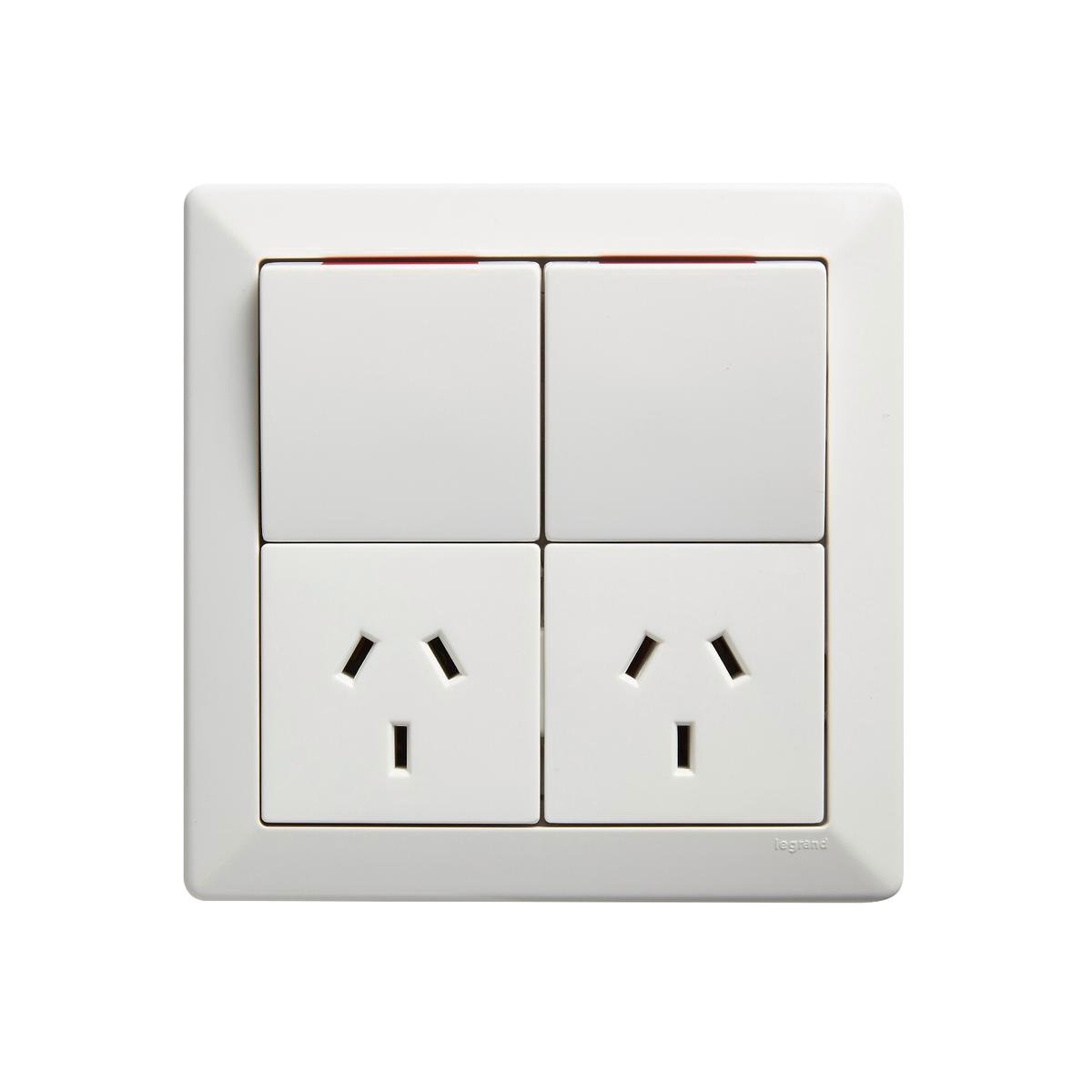 HPM COMO Double Powerpoint - Double Powerpoint - Bunnings Australia