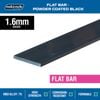 Metal Mate 20 x 1.6mm x 3m Black Aluminium Flat Bar - Bunnings Australia