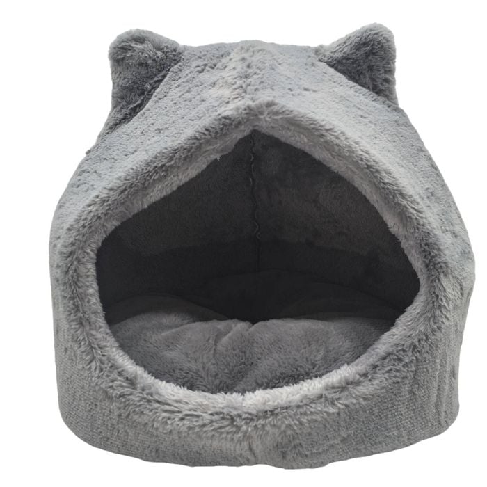 Art & Bob 40cm Grey Cat Bed Cave - Bunnings Australia