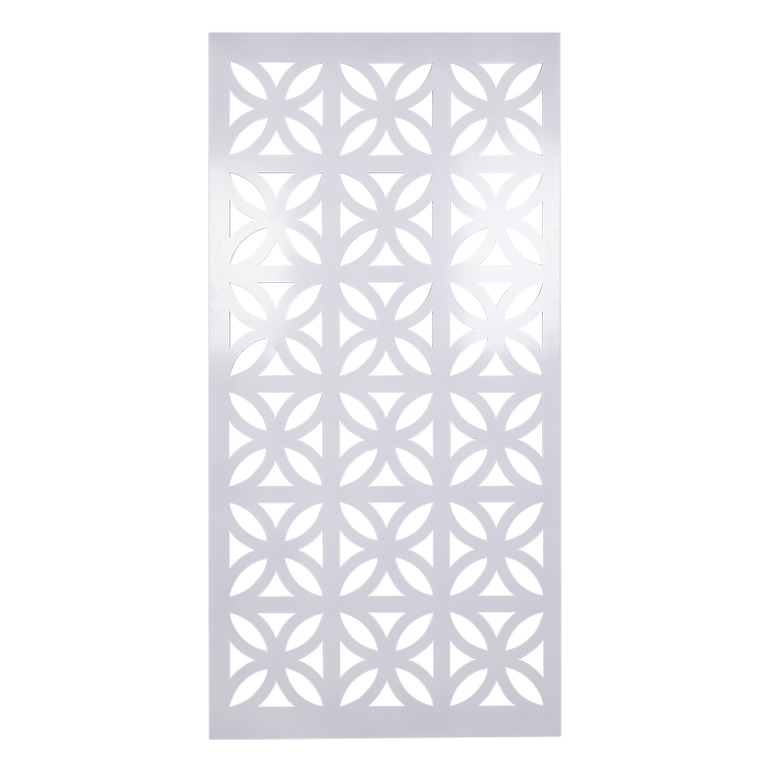 Tuscan Path 900 x 1800mm White Flowers Screen Panel - Bunnings Australia