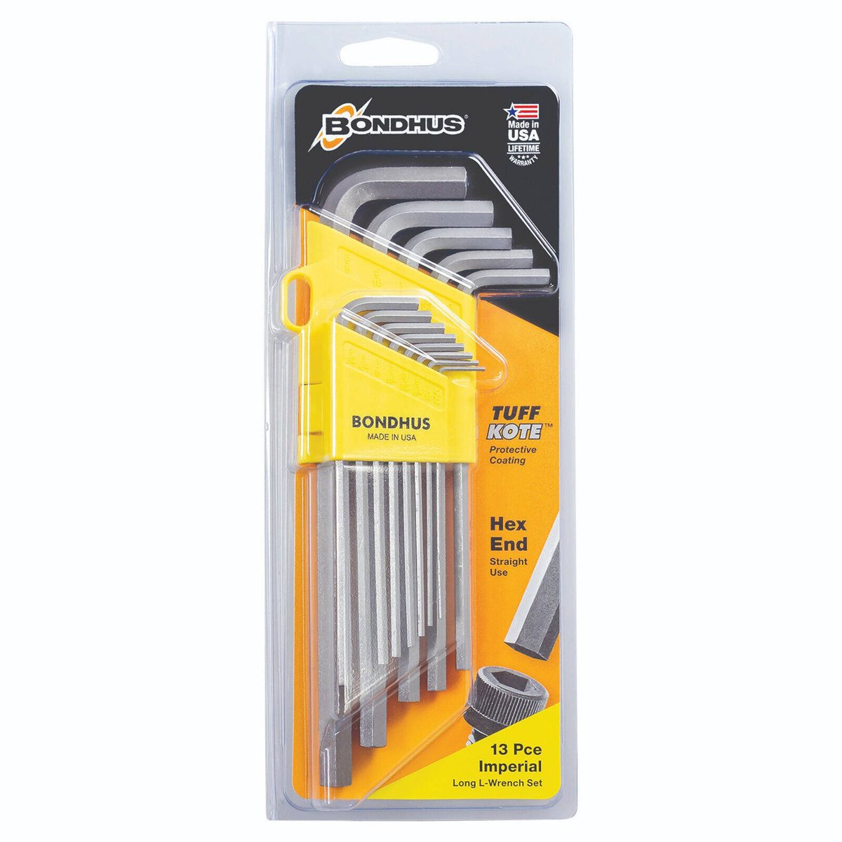 Bondhus 13 Piece Imperial Long Keys Hex Set - Bunnings New Zealand