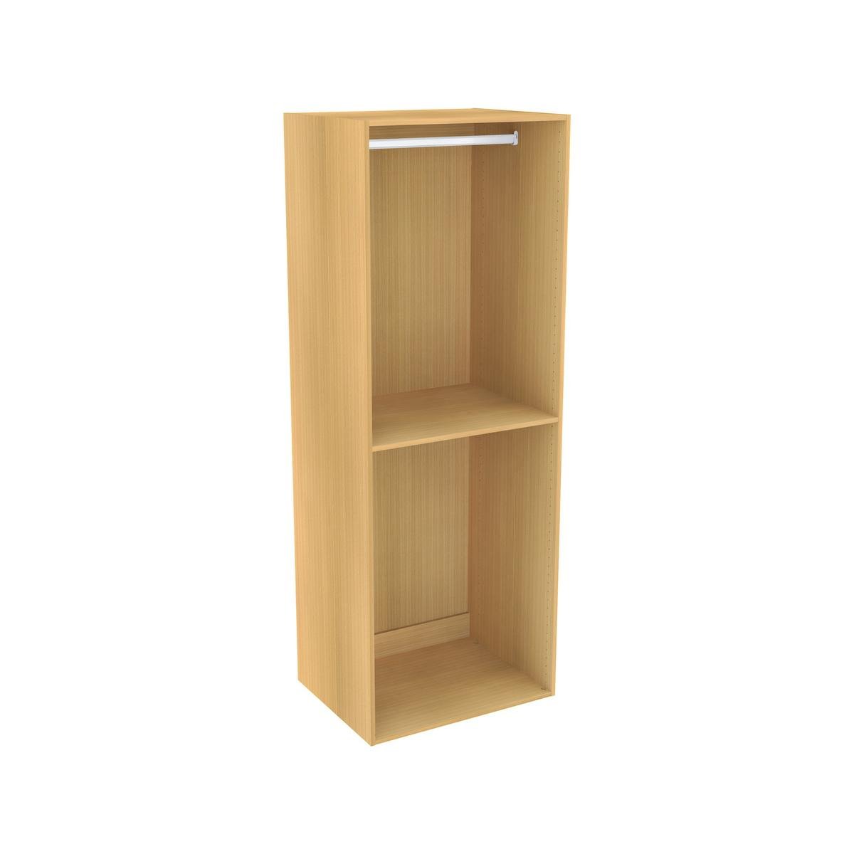 Lugna 2048 x 750 x 580mm Sand Double Hanging Robe Insert - Bunnings ...
