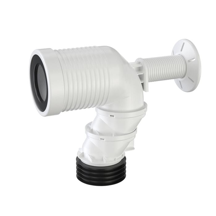 Caroma Uni-Orbital Connector - Long - Bunnings Australia