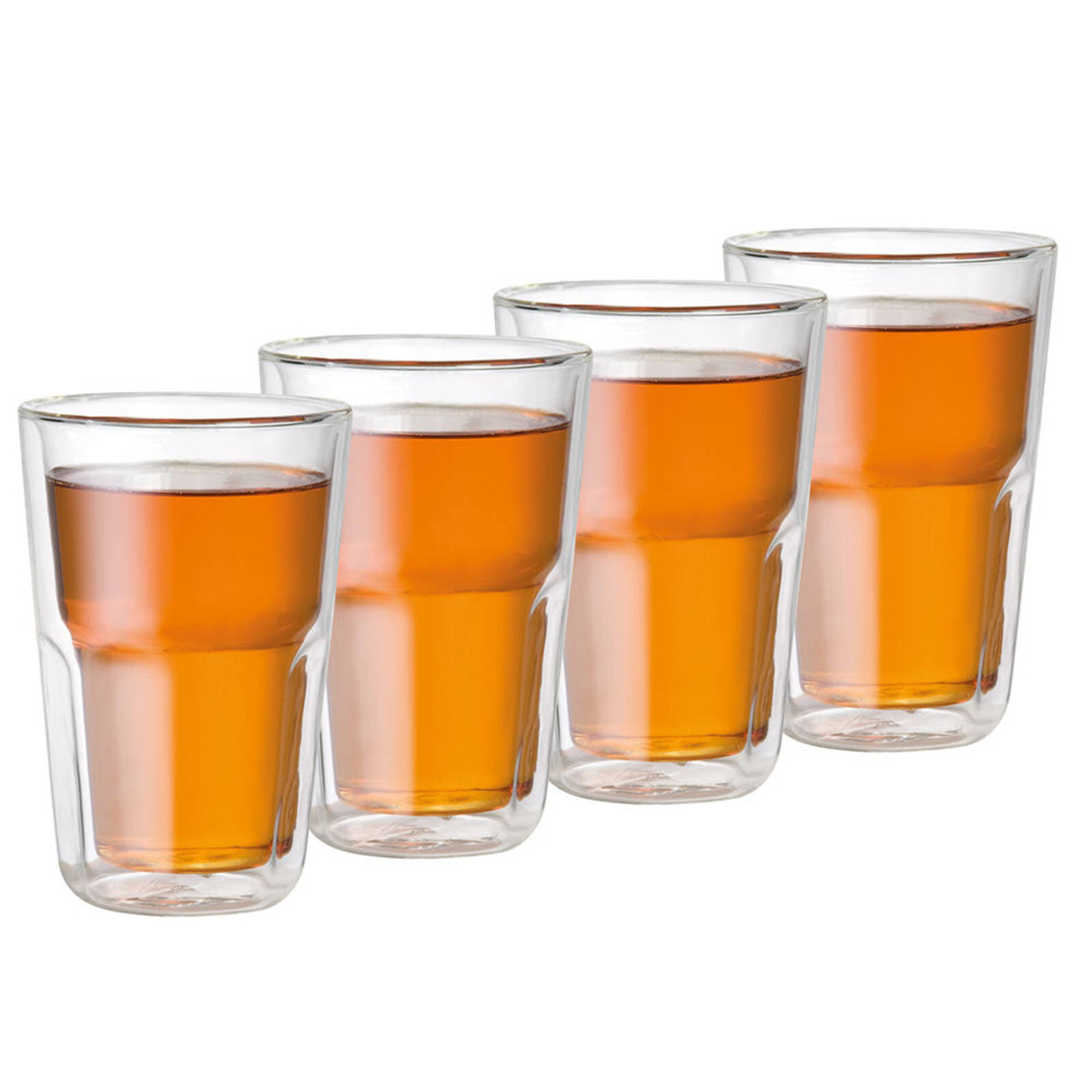 Baccarat Barista Facet Double Wall Glass Medium Set of 4 345ml - Bunnings Australia