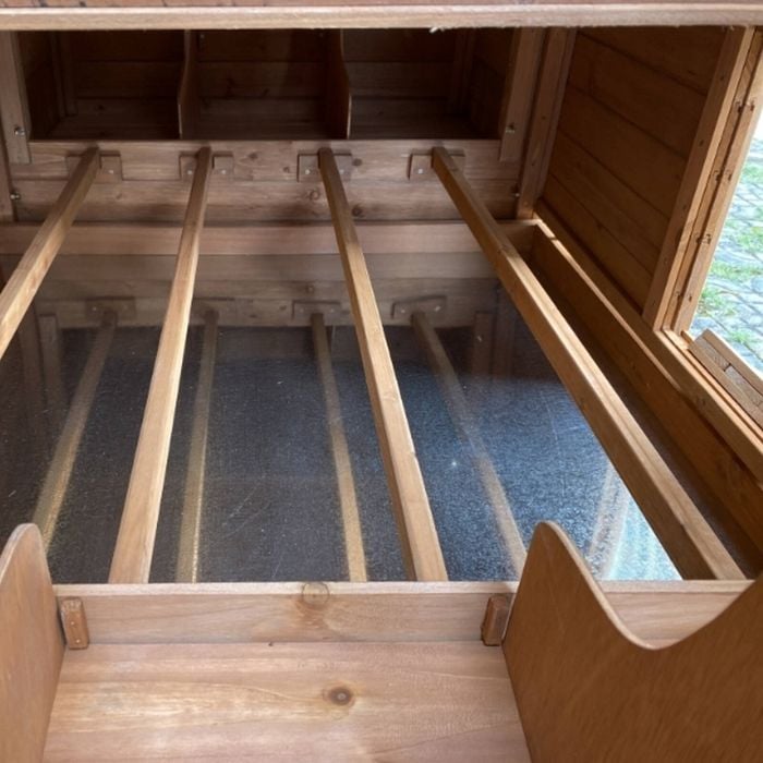 YES4PETS XL Chicken Coop Rabbit Hutch Cage Hen Chook House - Bunnings ...