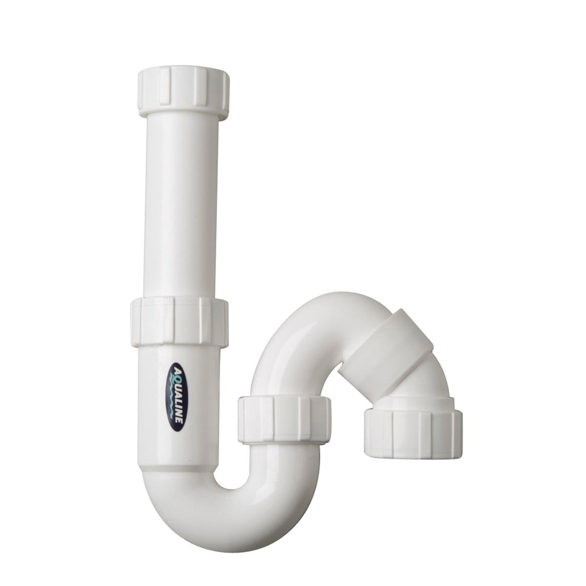 Aqualine Telescopic Tight Trap 32mm White - Bunnings New Zealand