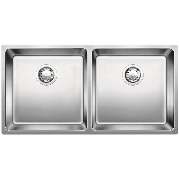 Blanco Double Bowl With Overflow Inset Flushmount Sink - Bunnings Australia