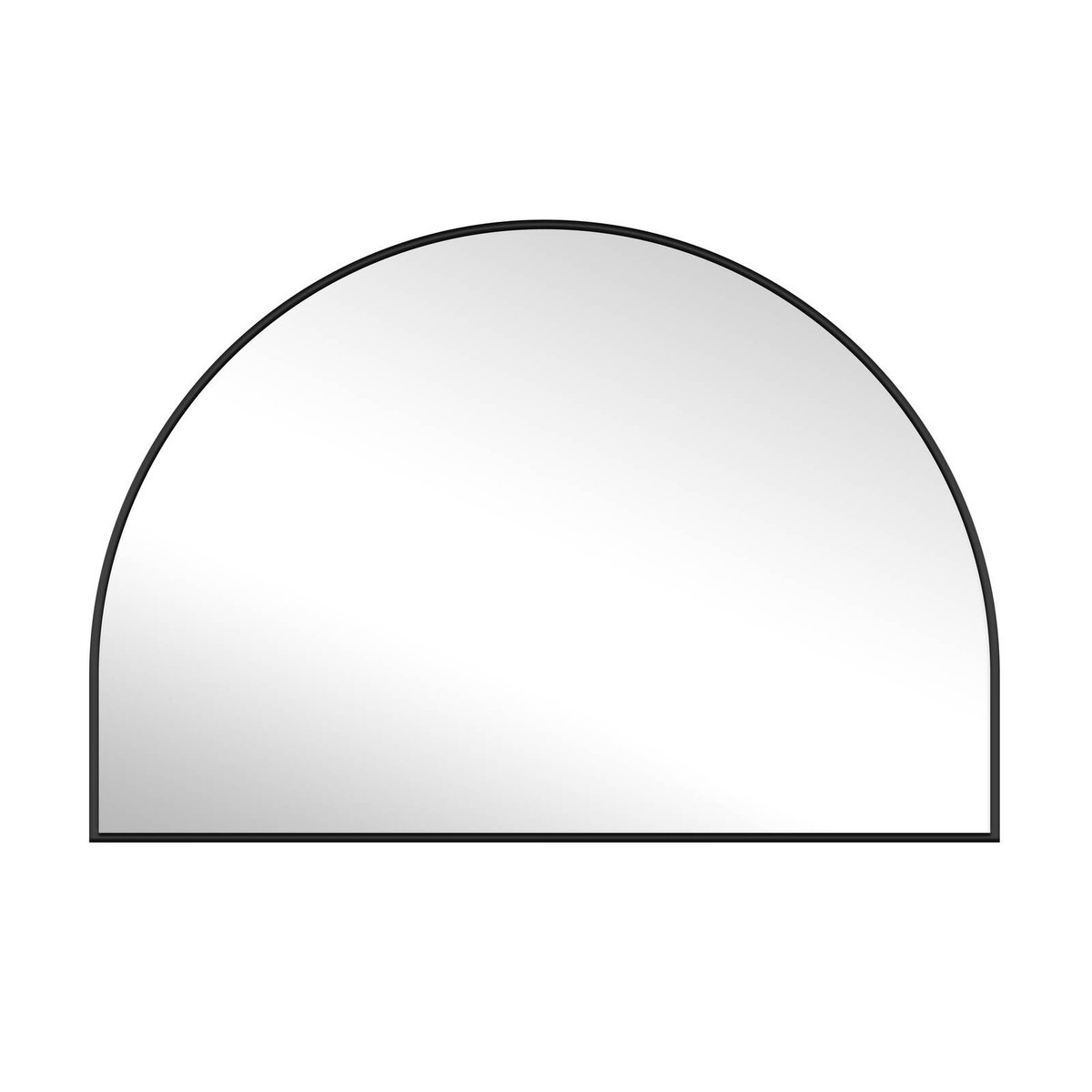 Barelli 800 x 1200mm Black Ambiente Arch Framed Mirror - Bunnings New ...