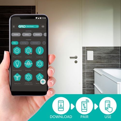 Deta Grid Connect Smart Dimmer Mechanism - Bunnings Australia