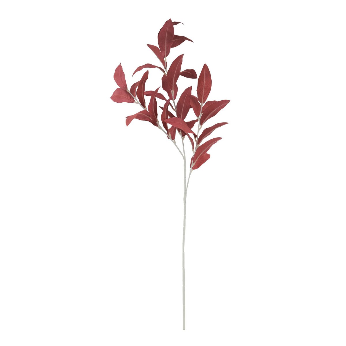 75cm Native Gum Leaves Burgundy Artificial Flower - Burgundy - Bunnings ...