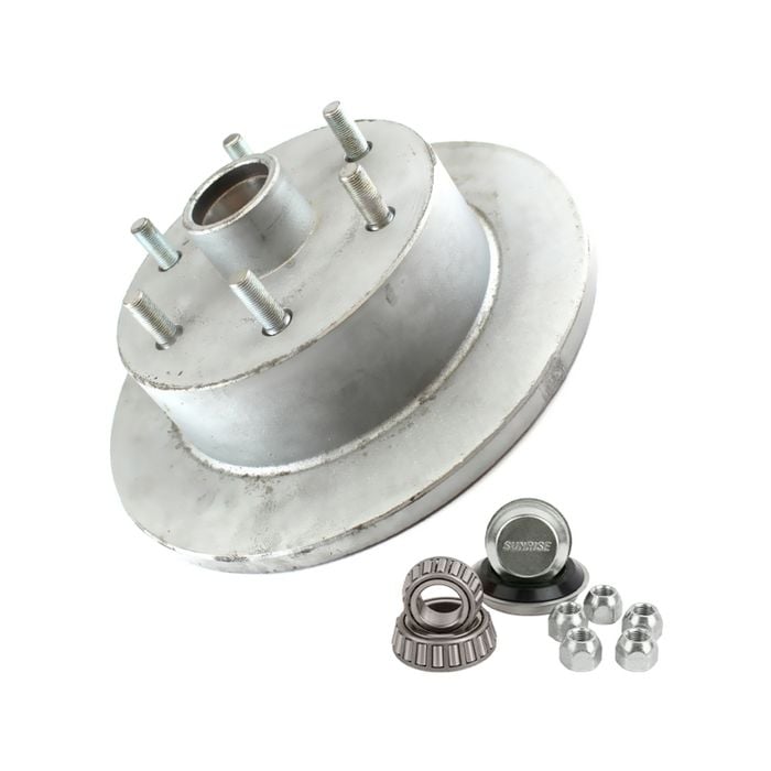 Sunrise Trailer Disc Hub Galvanised - Landcruiser 6 Stud, LM - HDLC6LMG ...