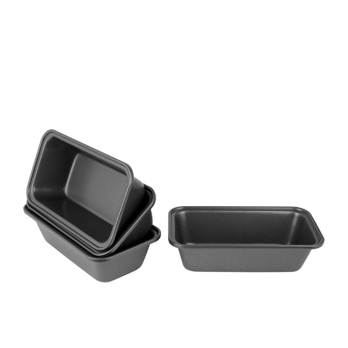 Bakemaster Mini Bakeware Non Stick Loaf Pan 15cm Set of 4 - Bunnings Australia