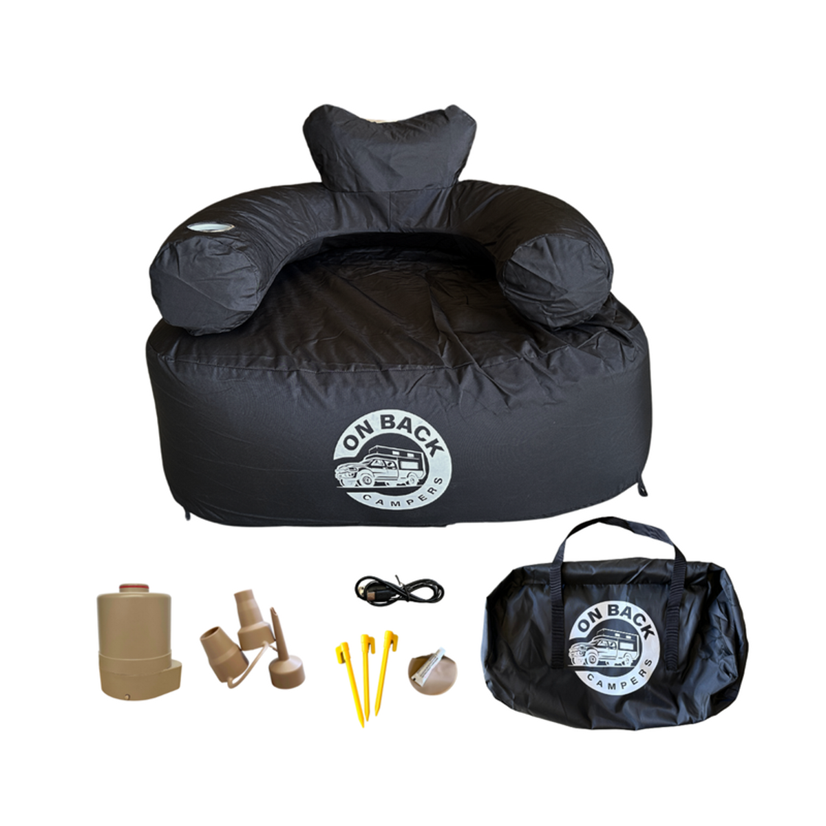 OBC Inflatable Single Sofa - Bunnings Australia