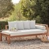 Mimosa Santo Timber Daybed with Cushion - Bunnings Australia