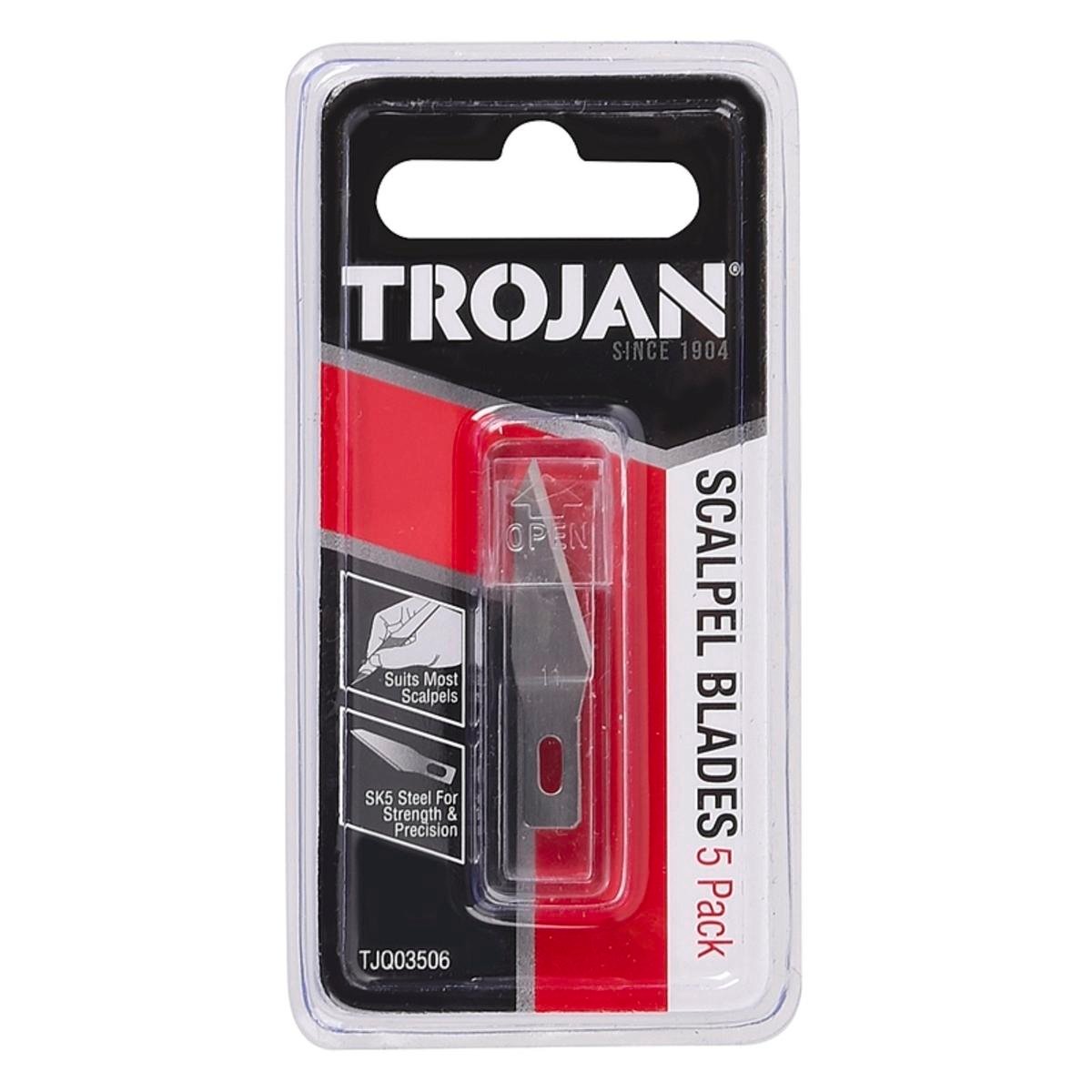 Trojan Scalpel Blade - 5 Pack - Bunnings New Zealand