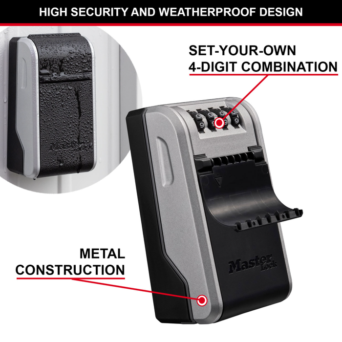 Master Lock Wall Mount Next Gen Key Safe - Bunnings Australia