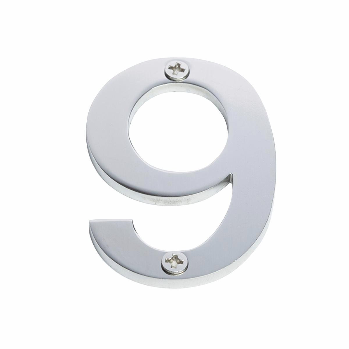 Sandleford 60mm Stainless Steel House Number 9 - Bunnings Australia